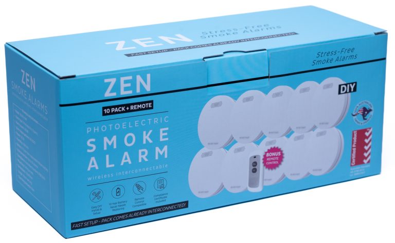 ZEN Smoke Alarms | Interconnected Alarms | QLD Compliant