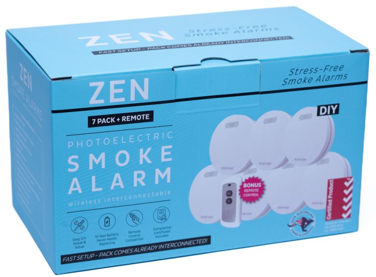 ZEN Smoke Alarms | Interconnected Alarms | QLD Compliant